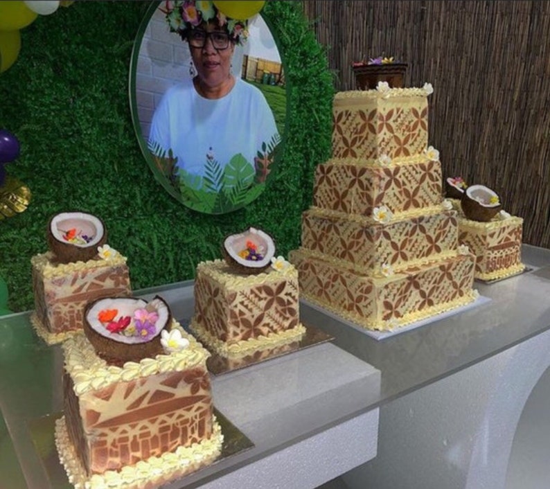 Samoan Larger Kava Bowl Stencil - Etsy