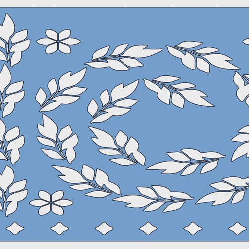 Indian Bone Inlay Stencil Sets Furniture Stencils - Etsy