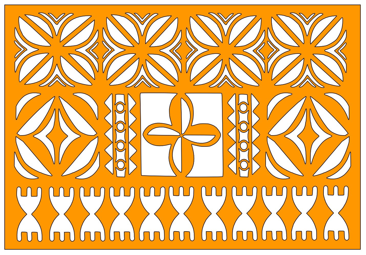 Samoan Traditional Stencil - Etsy