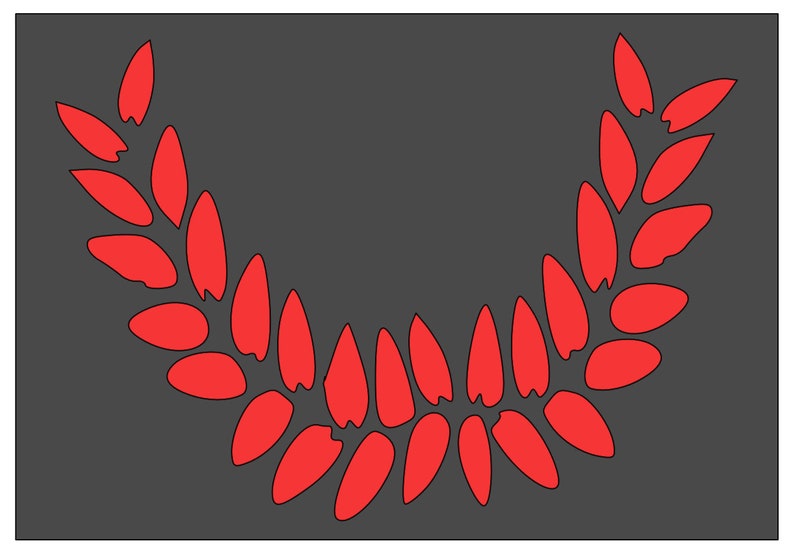 Classic Samoan Ula Fala Stencil - Etsy