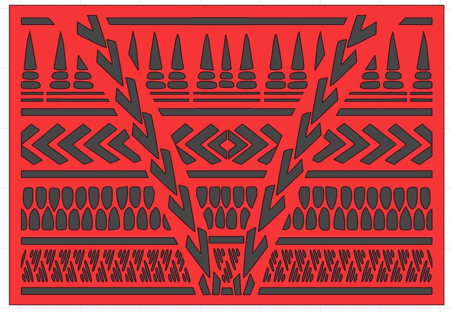 Samoan Victory Stencil - Etsy