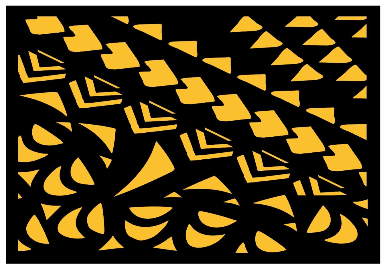 Cook Island Diagonal Stencil - Etsy