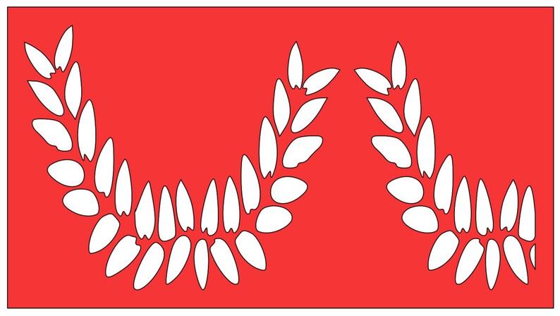 Classic Samoan Ula Fala Border Stencil - Etsy Australia