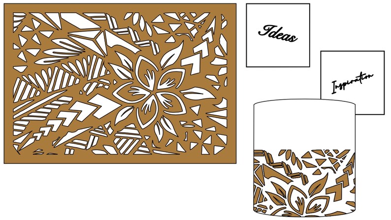 Samoan Frangipani Bloom Stencil - Etsy