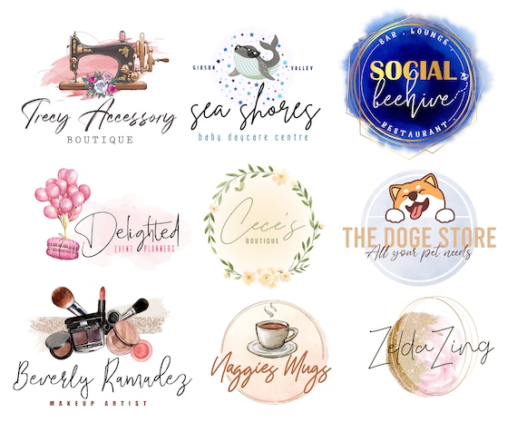 I Will Create Custom Logo Design for Your Business | Etsy