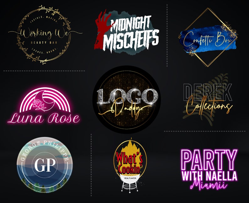 I Will Create Custom Logo Design Logo Design Photography - Etsy