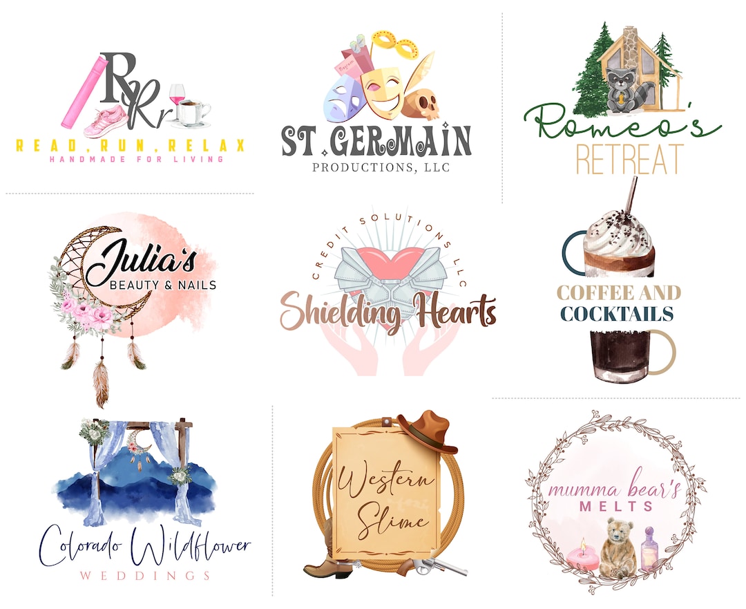 I Will Create Custom Logo Design Logo Design Photography - Etsy