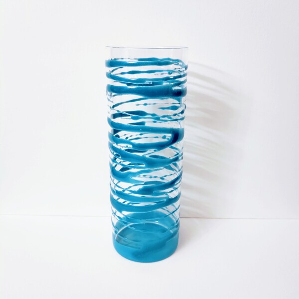 Turquoise Vase - Etsy