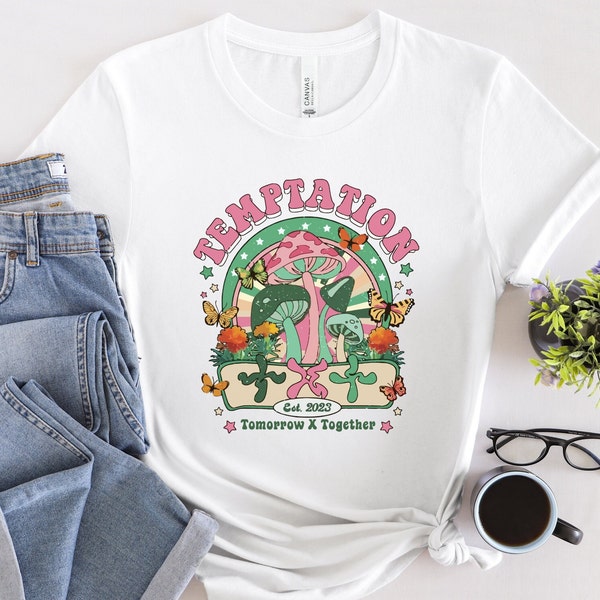 Txt Merch Temptation Tshirt - Etsy UK