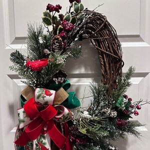 Snowy Cardinal - Etsy