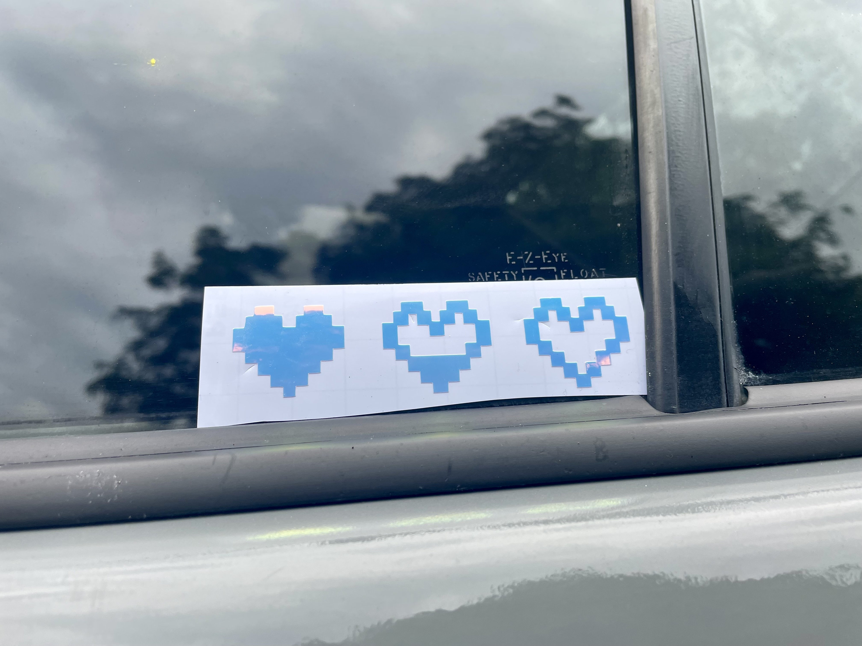 Holographic Car Decal, Jdm, Girl Car Decal, Motorcycle Helmet Decal ...