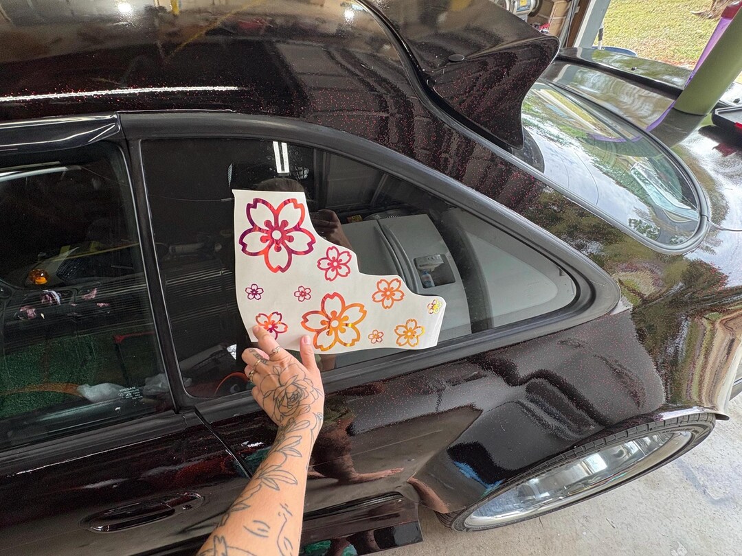 Holographic Car Decal, Jdm, Peeper Sticker, Skeleton Car Decal ...