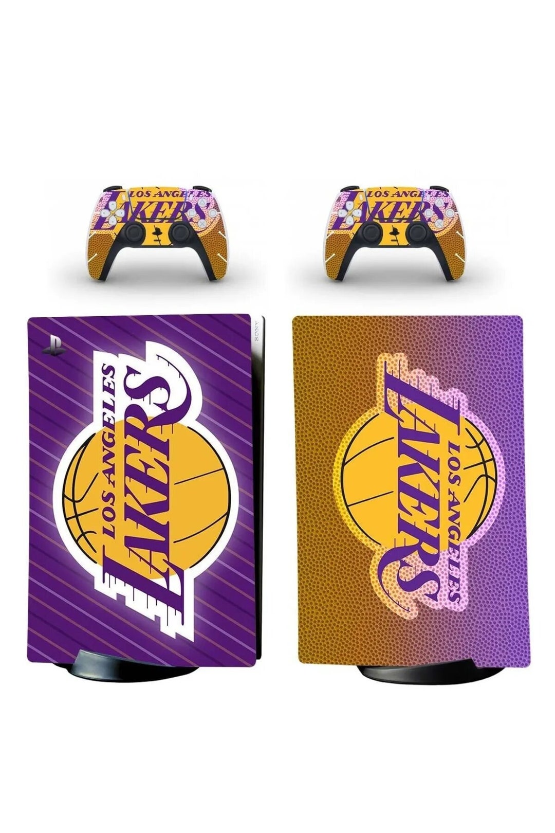 Los Angelos Lakers Playstation 5 Controller & Console Skin La - Etsy