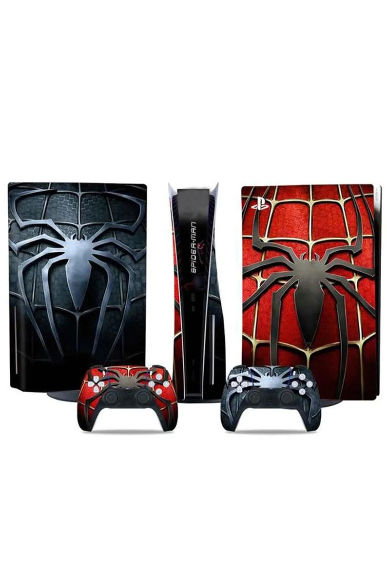 Marvel Spiderman Logo Playstation 5 Controller & Console Skin - Etsy