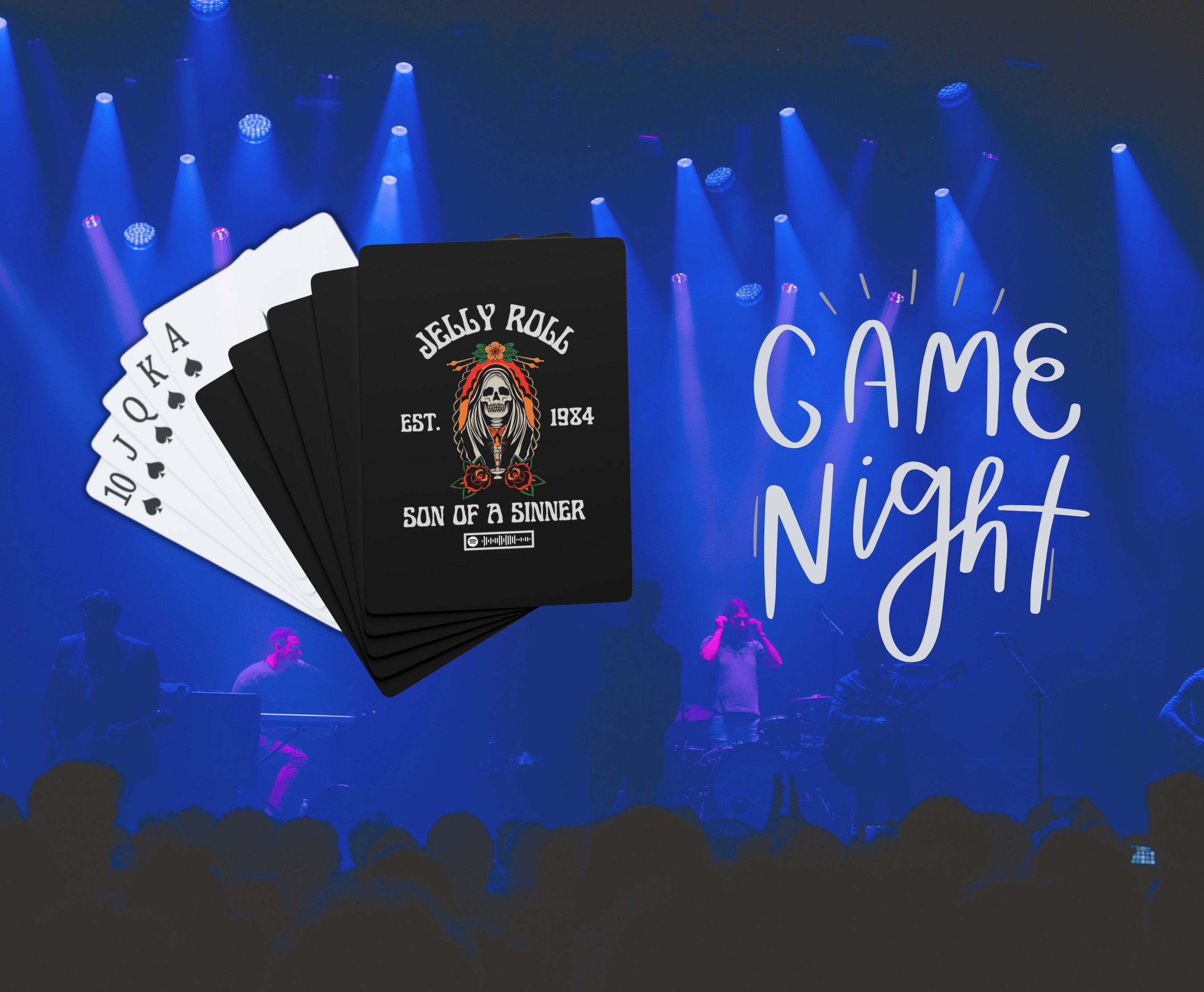 Jelly Roll Jelly Roll Merch Playing Cards Son of A Sinner - Etsy