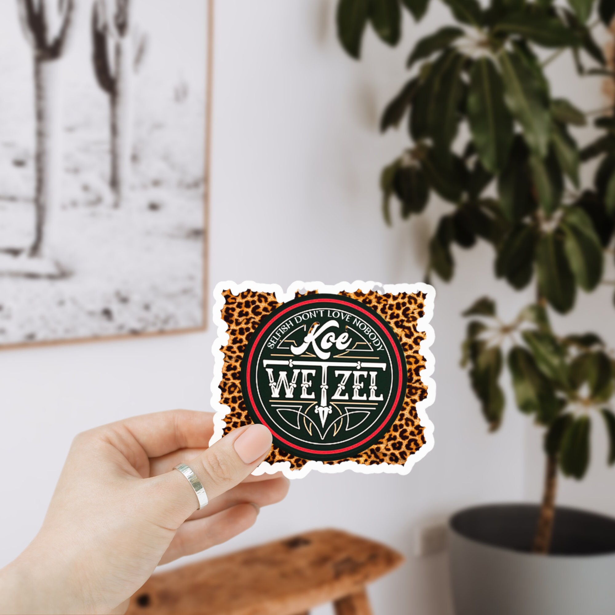 Koe Wetzel Sticker, Music Stickers, Waterproof Stickers, Country Music ...