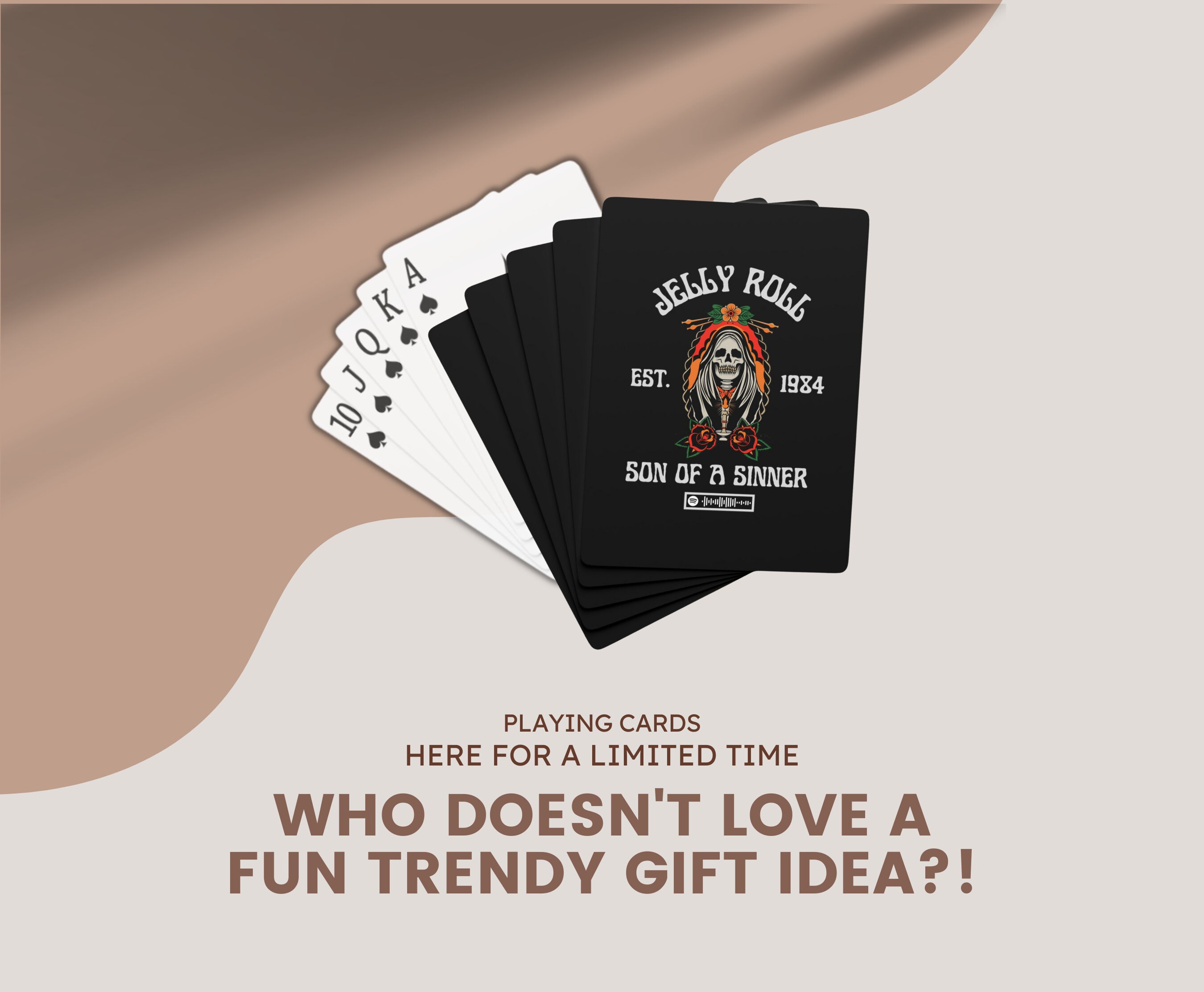 Jelly Roll Jelly Roll Merch Playing Cards Son of A Sinner - Etsy