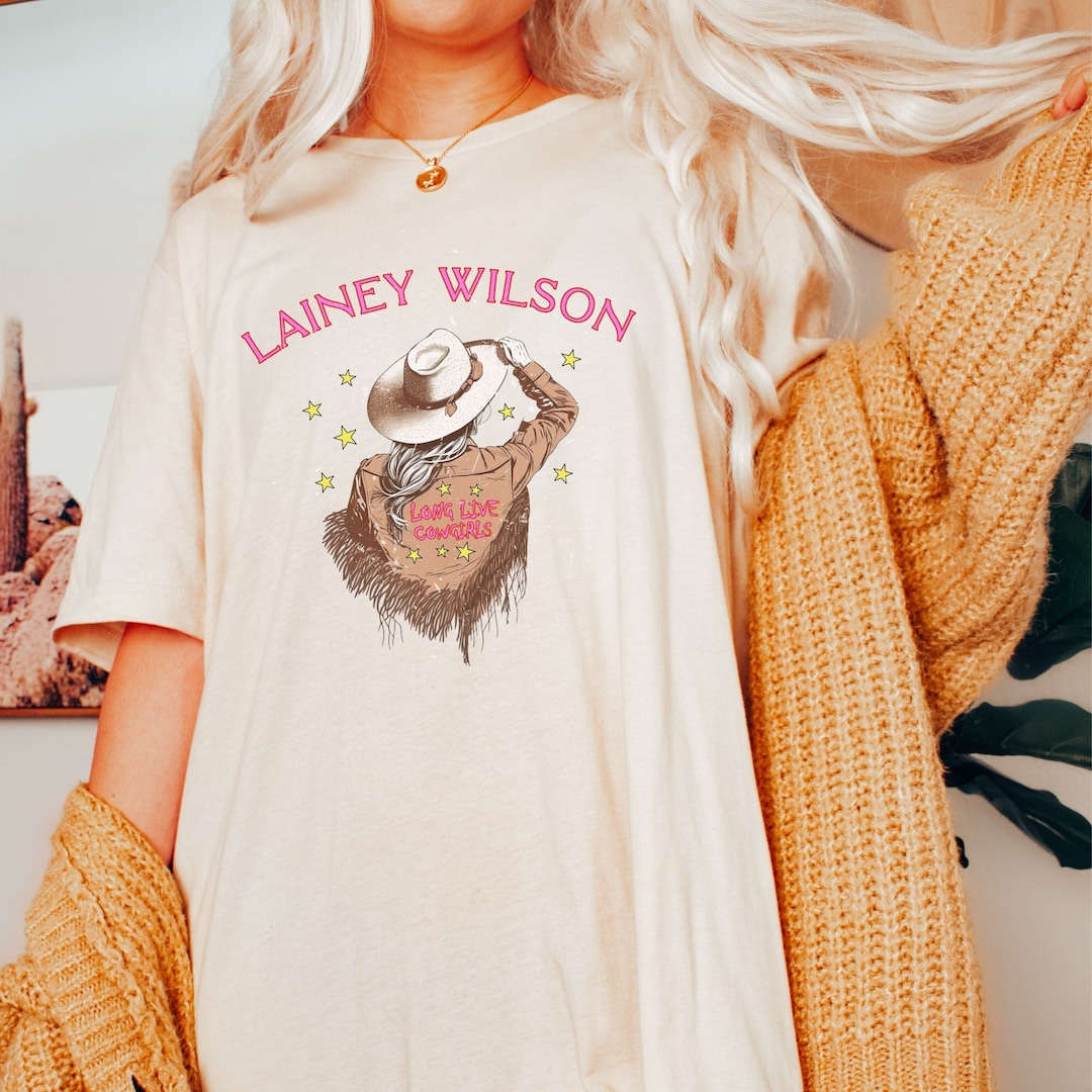 Lainey Wilson Shirt, Long Live Cowgirls, Lainey Wilson Merch, Vintage ...