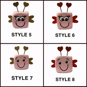 Love Bug Block, Valentines Day Decor, Personizable Decor, Shelf Sitter ...