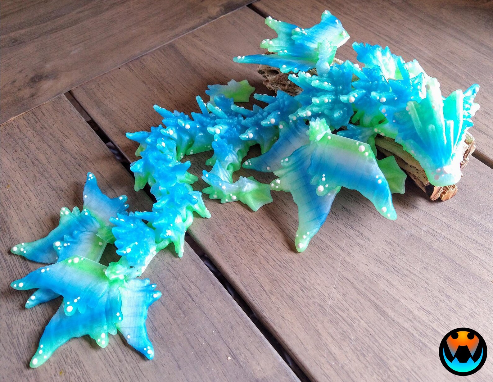 Ocean Dragon, Cinderwing3d, STL File for 3D Printing, STL Print Files ...