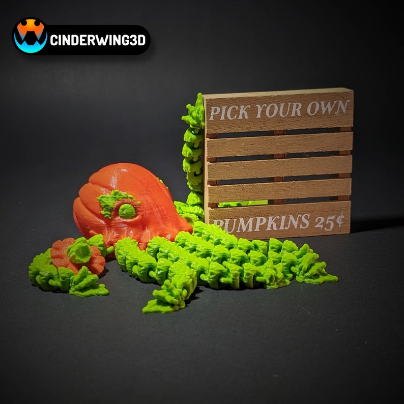 Harvest Lurker STL Print Files Articulating Flexi Wiggle Pet - Etsy