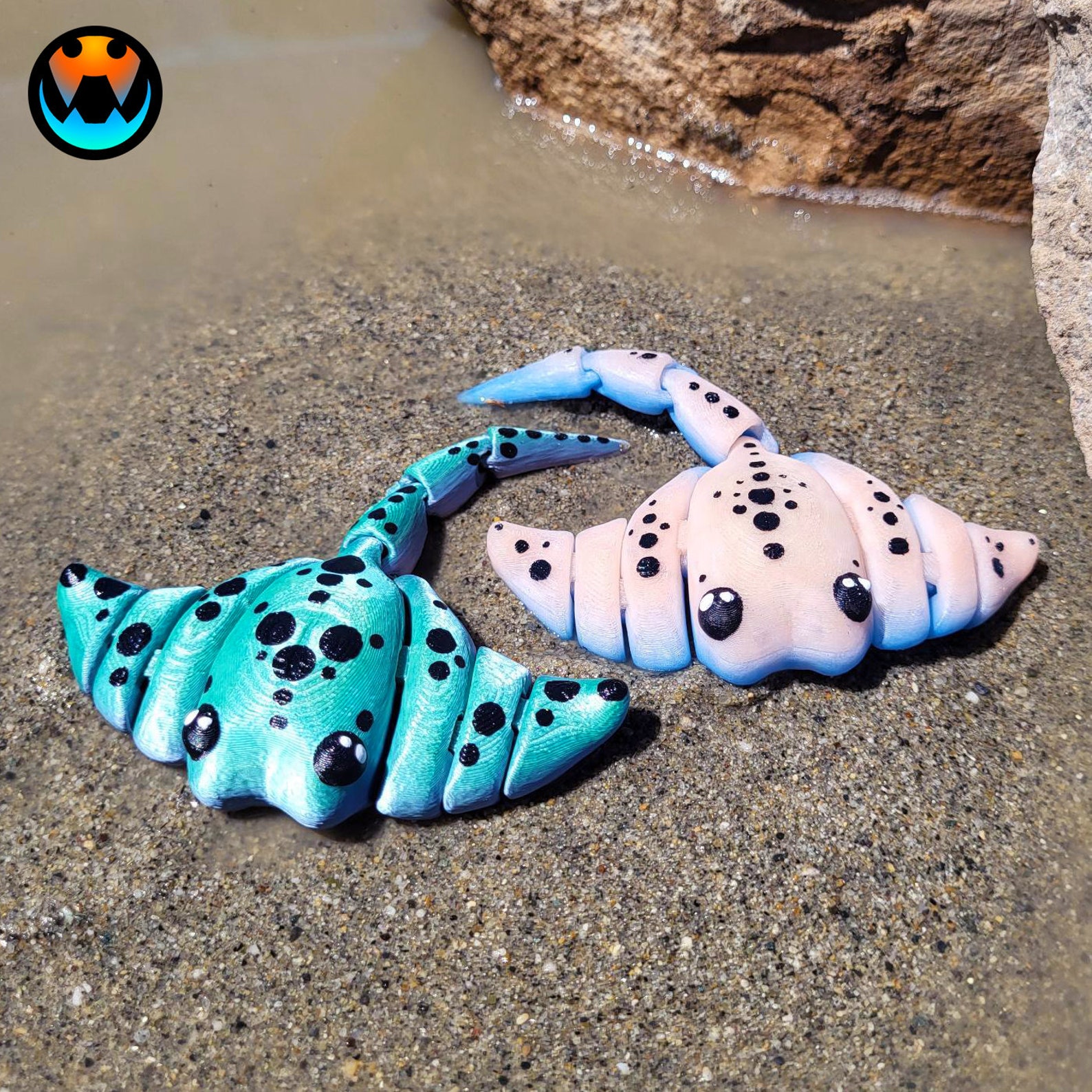 Tiny Stingray, Cinderwing3d, STL File for 3D Printing, STL Print Files ...