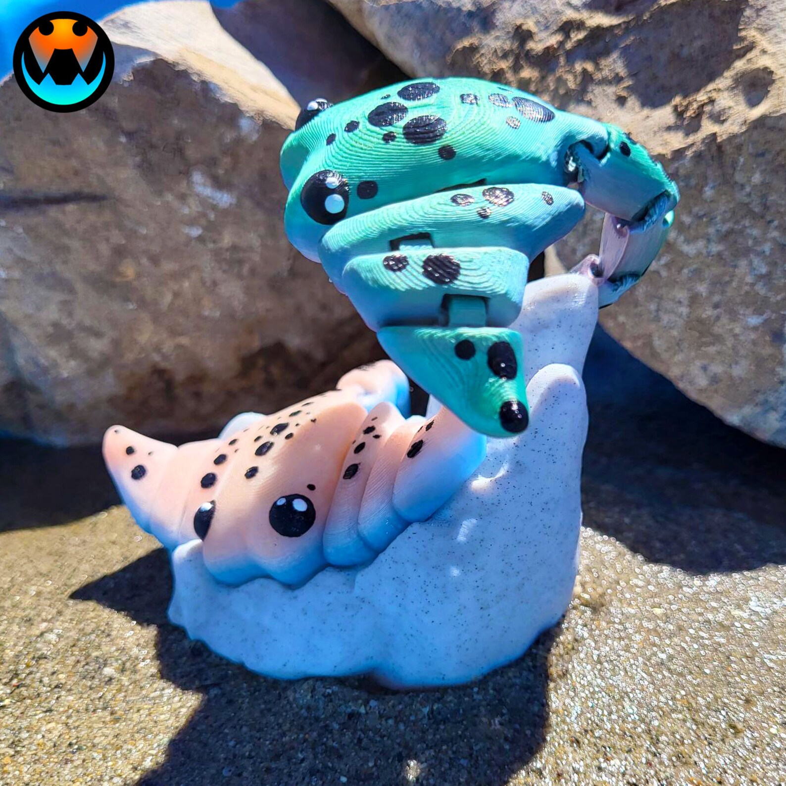 Tiny Stingray, Cinderwing3d, STL File for 3D Printing, STL Print Files ...