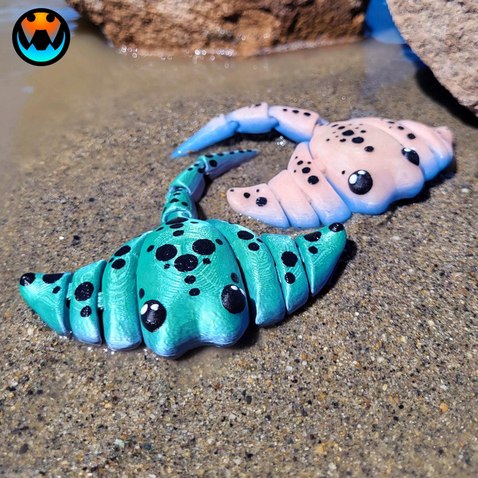 Tiny Stingray, Cinderwing3d, STL File for 3D Printing, STL Print Files ...