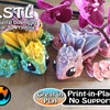 Nightwing Dragon: Cinderwing3d, STL File for 3D Printing, Cute Fantasy ...