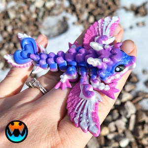 Tiny Heart Dragon, Cinderwing3d, STL File for 3D Printing, STL Print ...