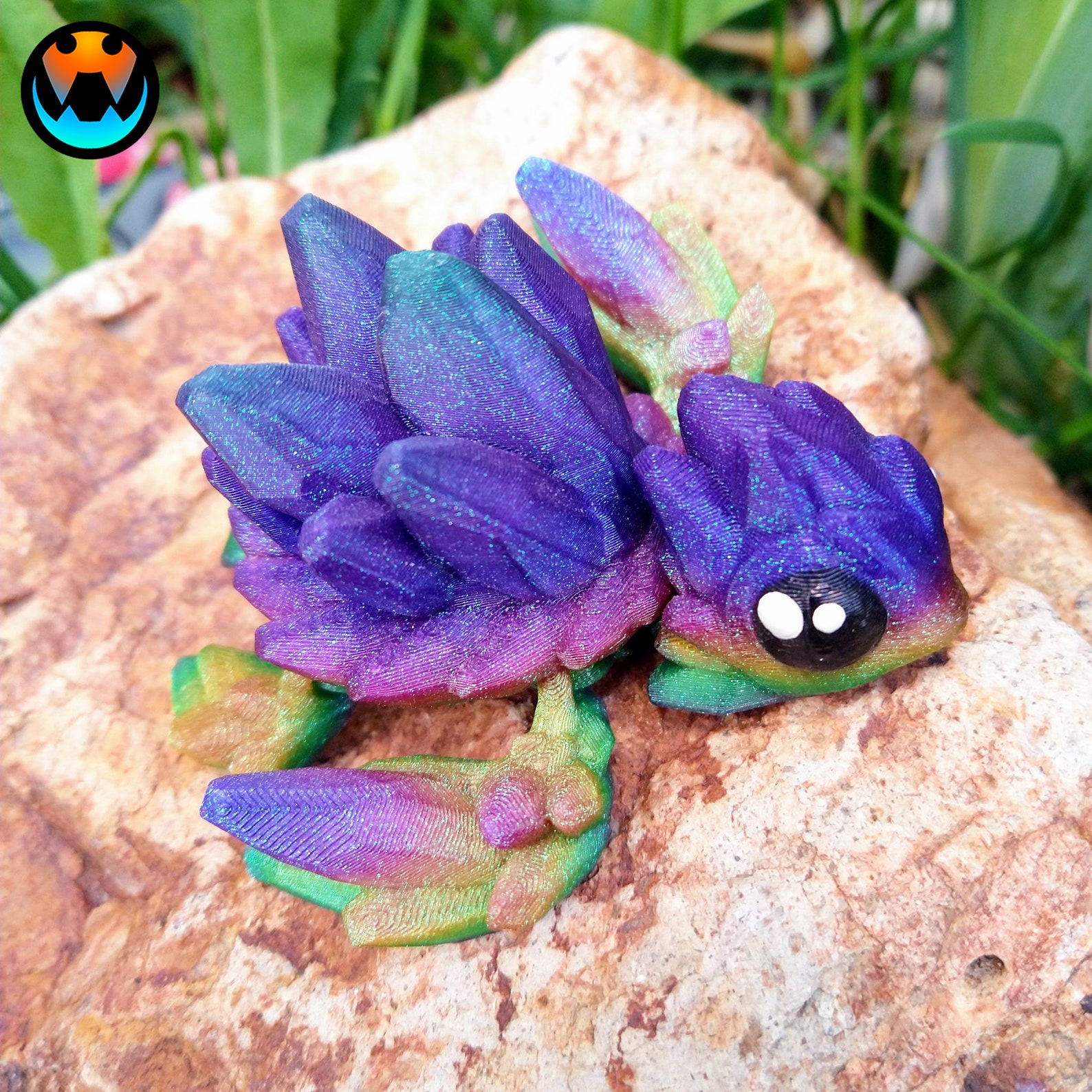 Gemstone Turtle, Cinderwing3d, STL File for 3D Printing, STL Print ...