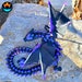 Crystal Wolf Dragon Cinderwing3d, STL File for 3D Printing,, STL Print ...