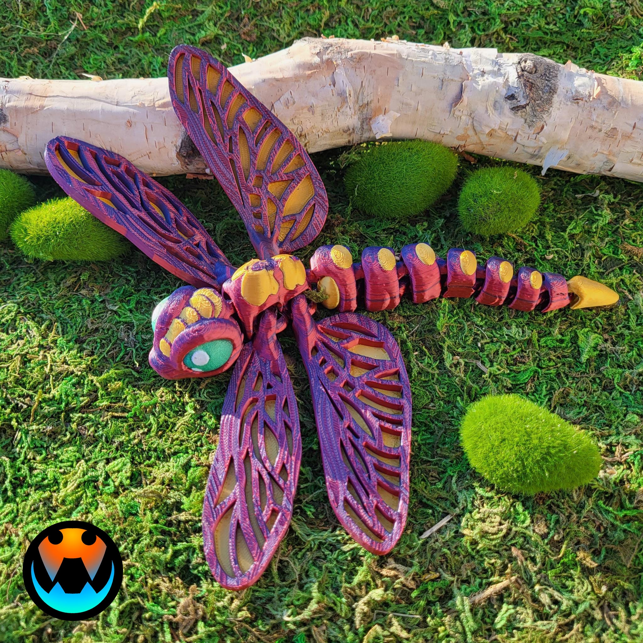 Dragonfly, Cinderwing3d, STL File for 3D Printing, STL Print Files ...