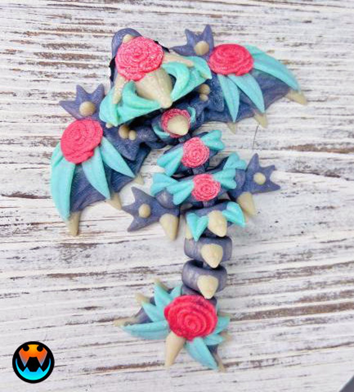 Tiny Rose Wyvern, Cinderwing3d, STL File for 3D Printing, STL Print ...