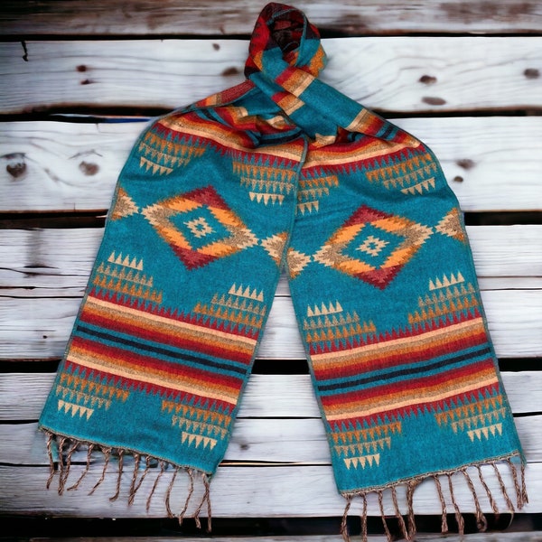 Aztec Scarf - Etsy