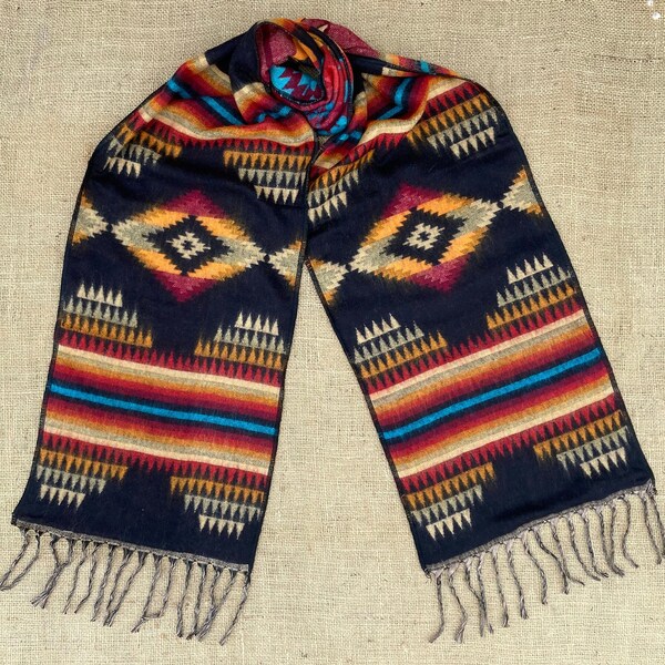 Aztec Scarf - Etsy