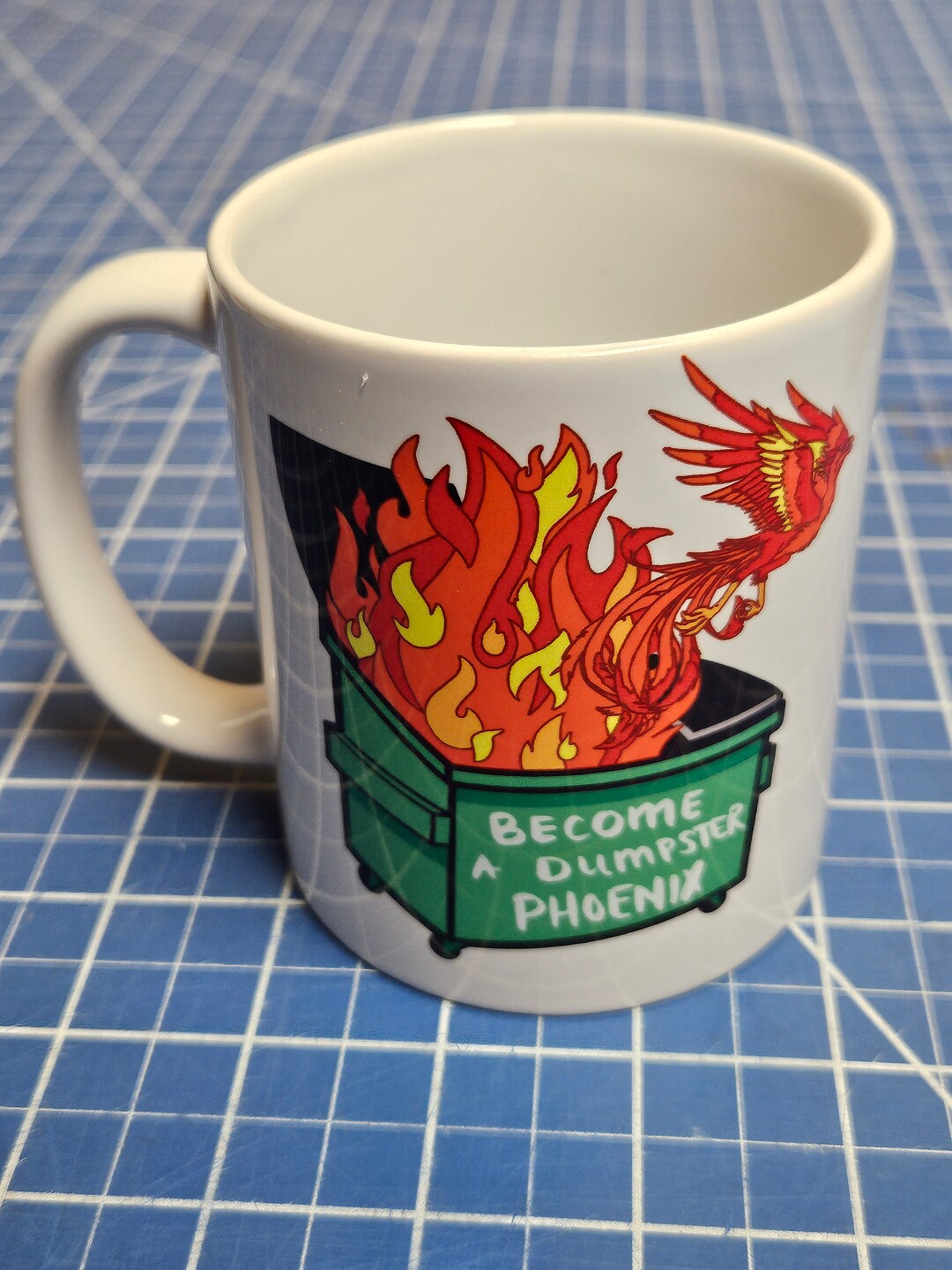 Become a Dumpster Phoenix - Dumpster Fire - Sublimated - #FJB - Great ...