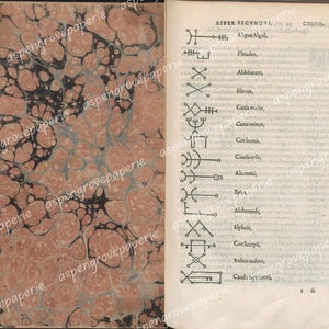 Printable Old Paper for Junk Journal, Antique Alchemy Book Pages - Etsy