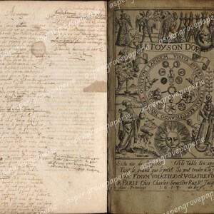 Printable Old Paper for Junk Journal, Antique Alchemy Book Pages - Etsy