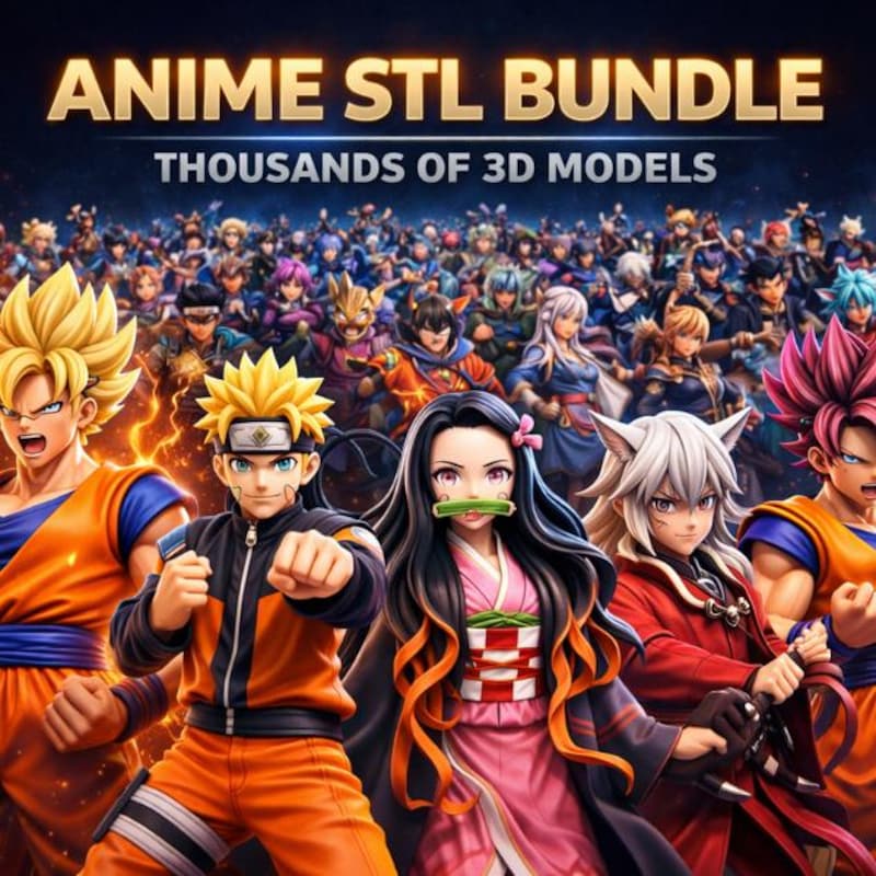 Anime Stl - Etsy