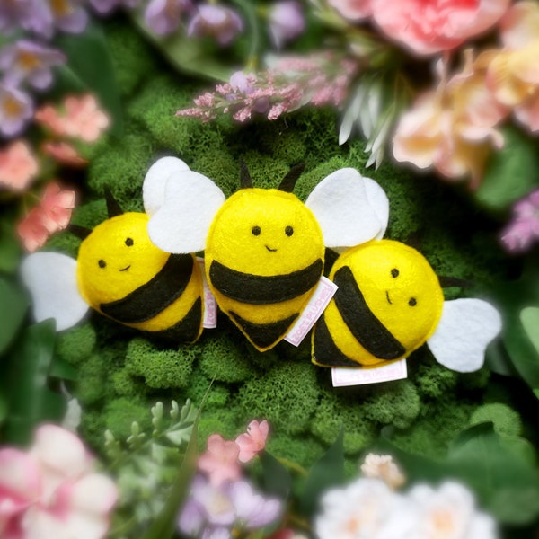 Bumble Bee Cat Toy - Etsy