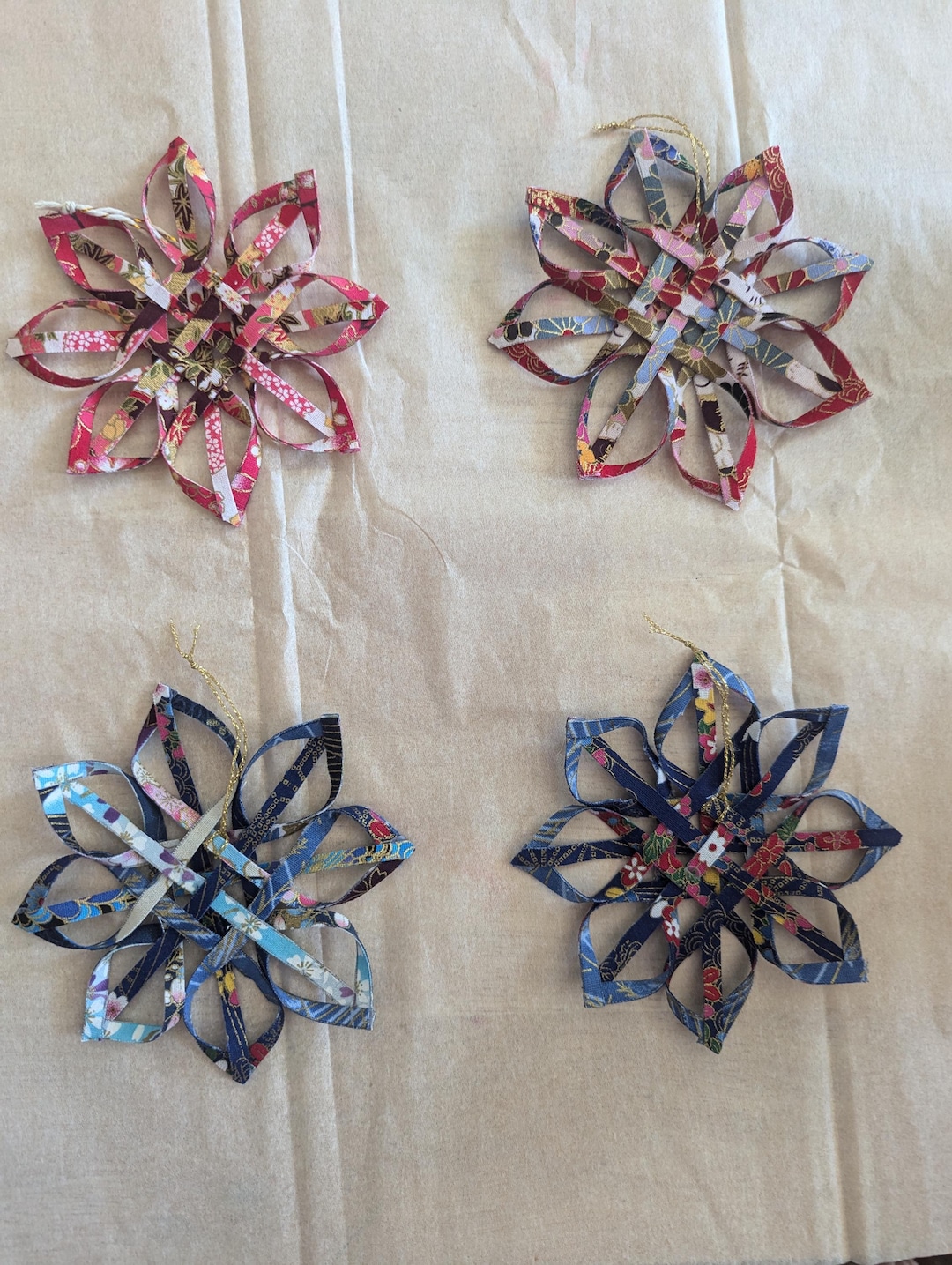 Scandinavian Christmas Star Ornaments Batch 1 - Etsy