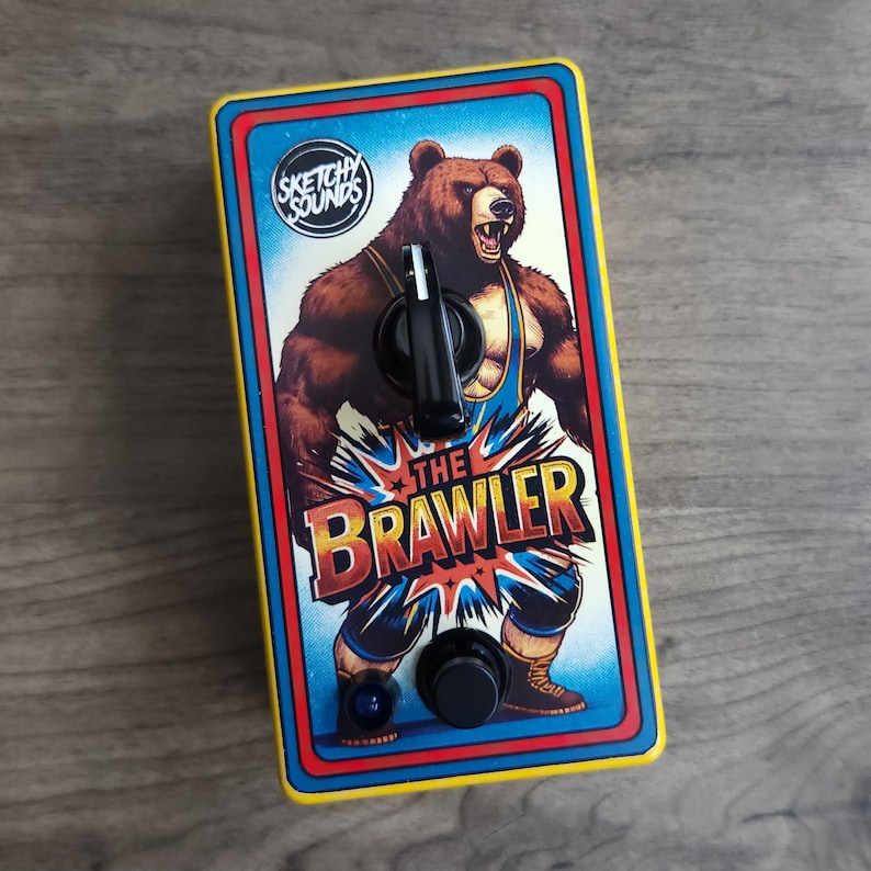 Sketchy Sounds the Brawler Noise Gate Guitar Pedal - Etsy