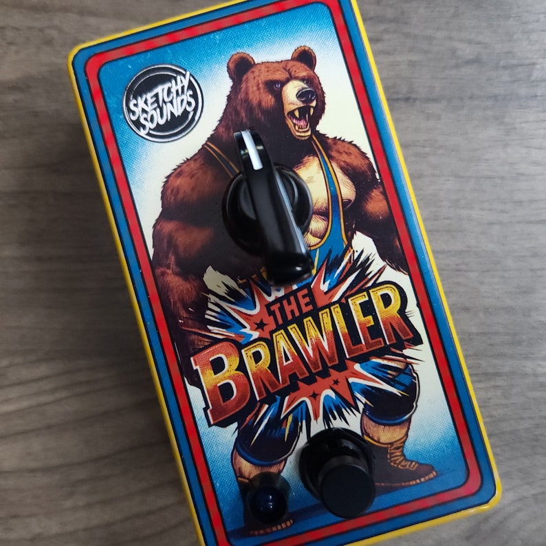 Sketchy Sounds the Brawler Noise Gate Guitar Pedal - Etsy