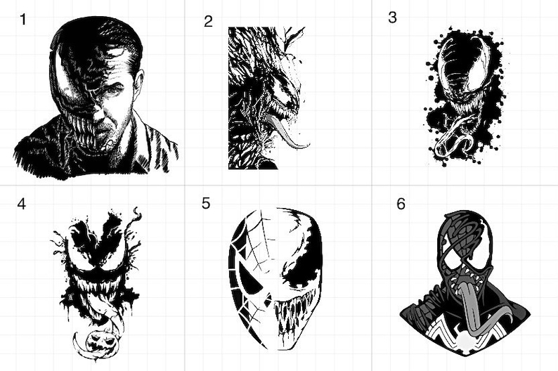 Venom Laser Engraved Apple Watch Band - Etsy