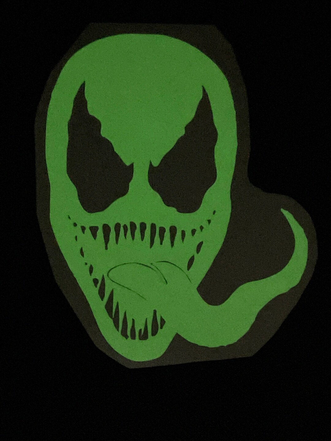 Venom Face Decal Venom Decal Glow in the Dark Decal - Etsy