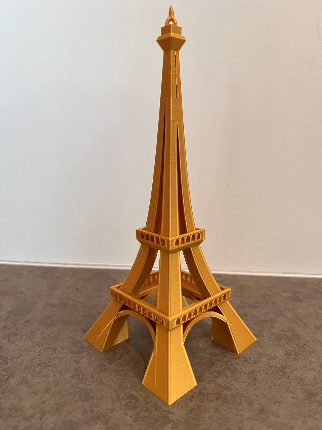 Eiffel Tower 3D Art Decor - Shelf or Desk Accessory for Home & Office ...