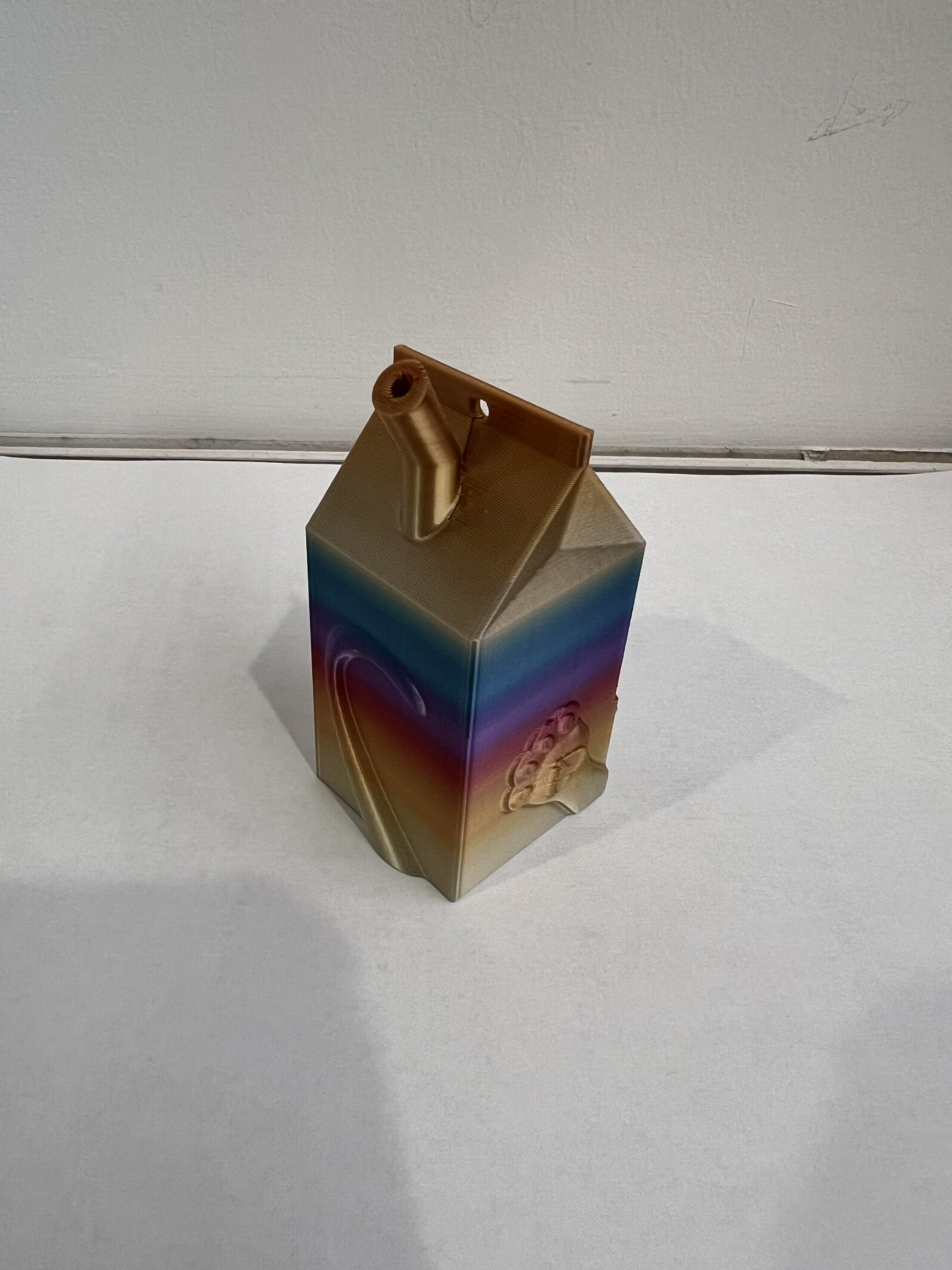 Cute Milk Carton Cat Themed Keychain Fashion Accessory Fun Fashion ...