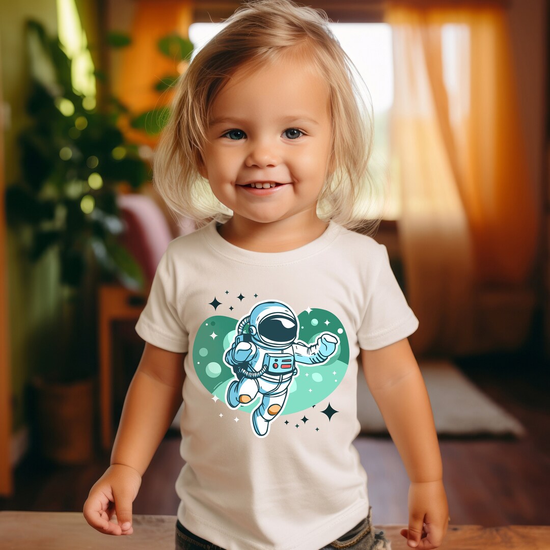 Kids Astronaut Shirt, Toddler Space Shirt, Boys Astronaut Onesie ...