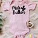 Mute Button Pacifier Onesie®, Funny Mute Button Baby Bodysuit, Funny ...